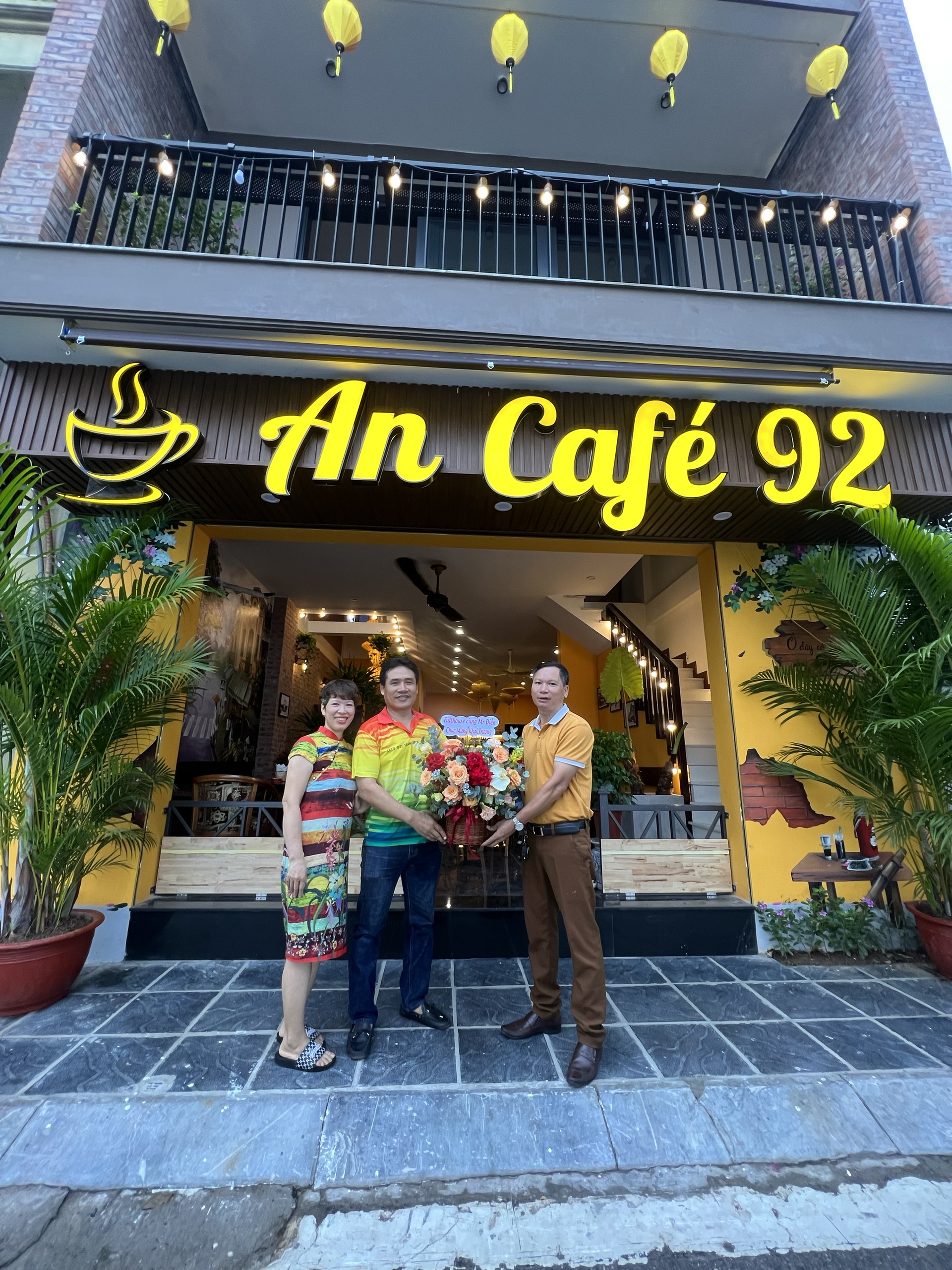 MYCO Việt Nam Tham Dự Lễ Khai Trương Quán An Cafe 92 - Xử lý nước MYCOgroup